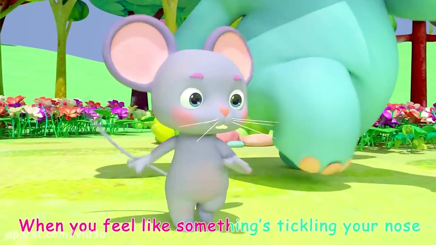 The Sneezing Song | Nursery Rhymes Kids Songs - ABCkidTV