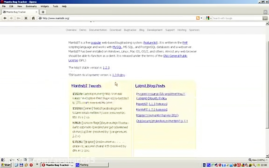 How to install Mantis Bug Tracker
