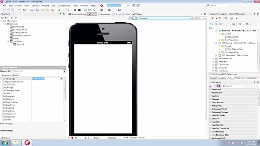 Delphi XE6 Cloud Service (BaaS) Integration