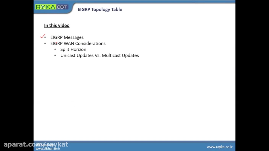 CCNP ROUTE v2-03 Eigrp Topology Table
