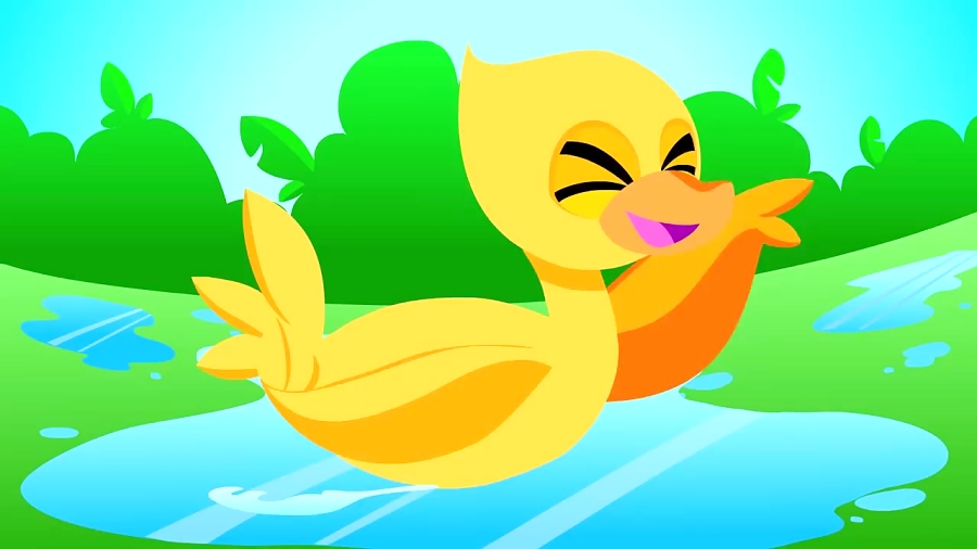 Rubber Ducky in The Bath | Where is my Tail? Learn to Count with Pink ...