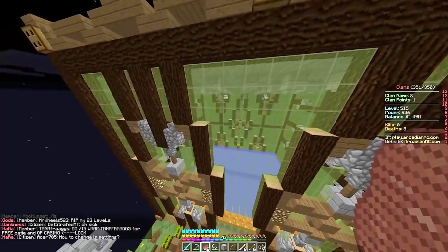 THE BEST SKYBLOCK ISLAND DESIGNS! | Minecraft Skyblock Clans! #9