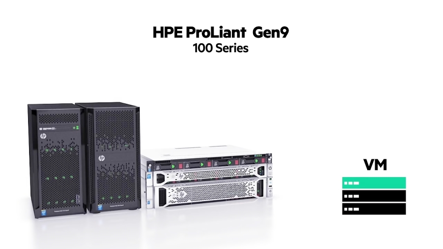 HPE ProLiant Gen9 Servers 100 Series