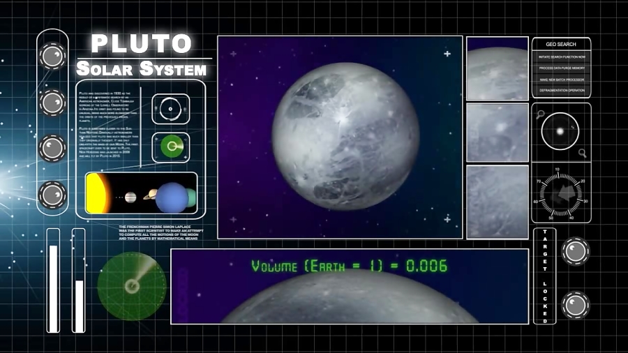 Pluto - Solar System Universe Planets Facts - Animation Educational ...
