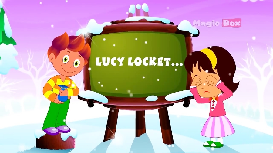 Lucy Locket - English Nursery Rhymes - Cartoon/Animated Rhymes For Kids