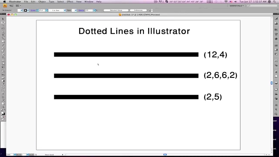 Illustrator Tips: Dotted Lines in Illustrator