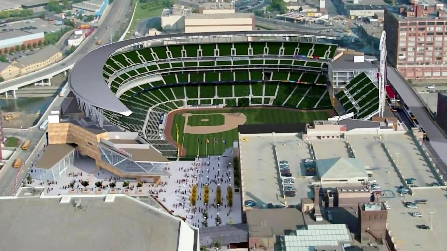 Minnesota Twins Target Field Construction Time-Lapse