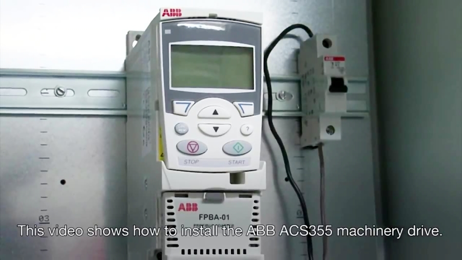 How To Install The Acs355 Machinery Drive 136 1