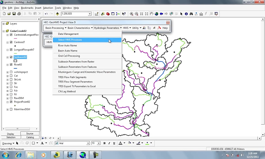 ArcGIS-HEC-GeoHMS-HMS Inputs-Parameters (10 of 24)