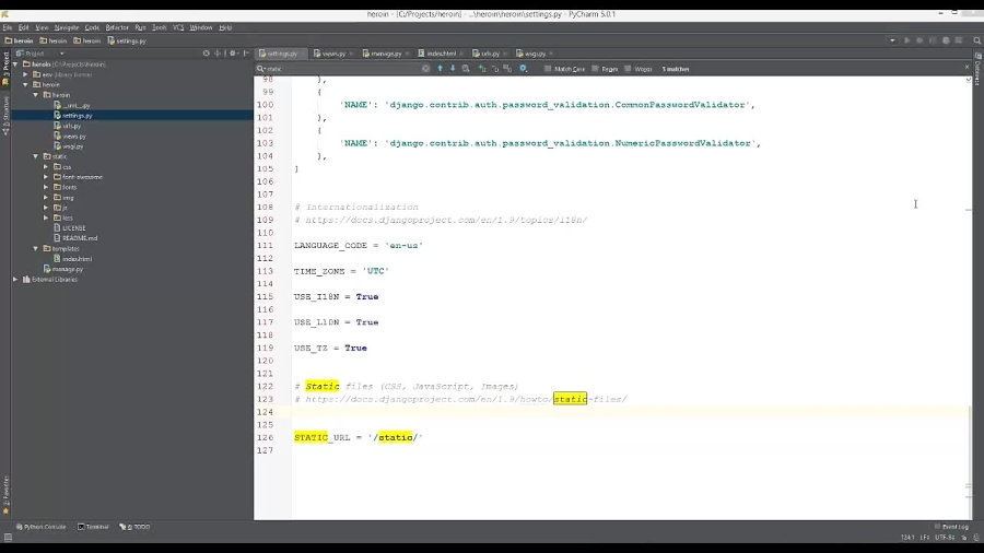 How To Solve Missing CSS In Django