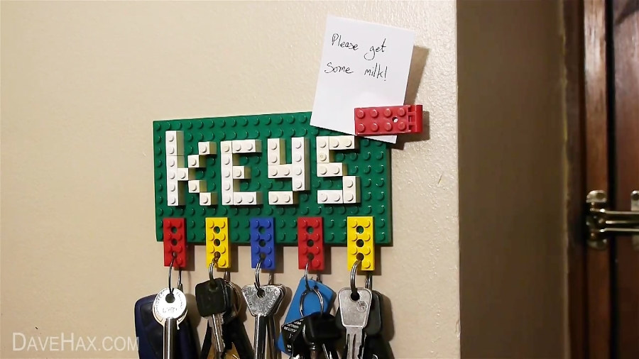 How to Make a Lego Key Holder