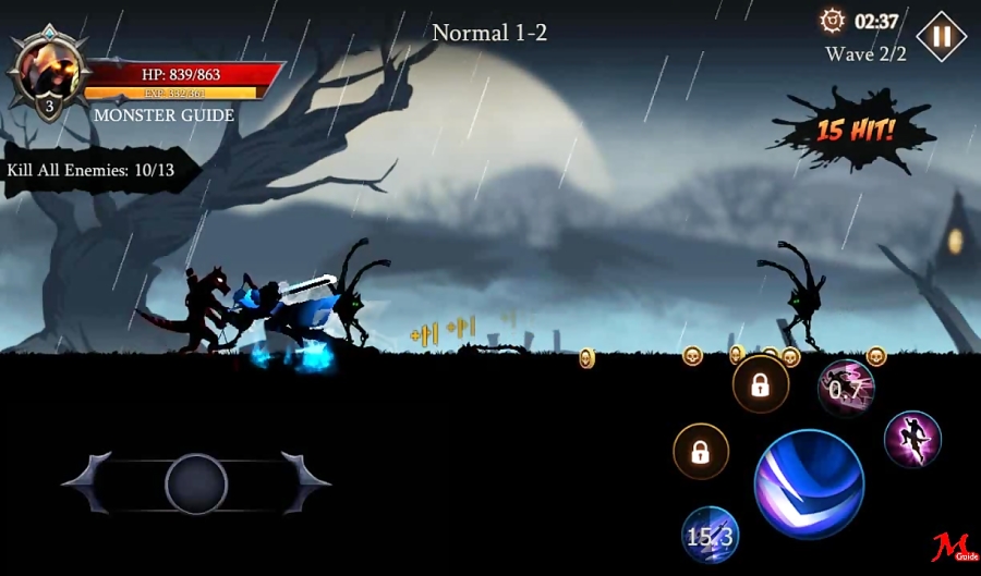 Shadow Fight Heroes - Dark Souls Stickman Legend - Chapter 1 - Walkthrough