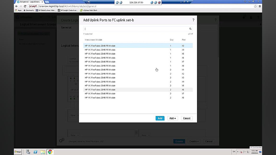 HPE OneView Demo 2 - How to create networks