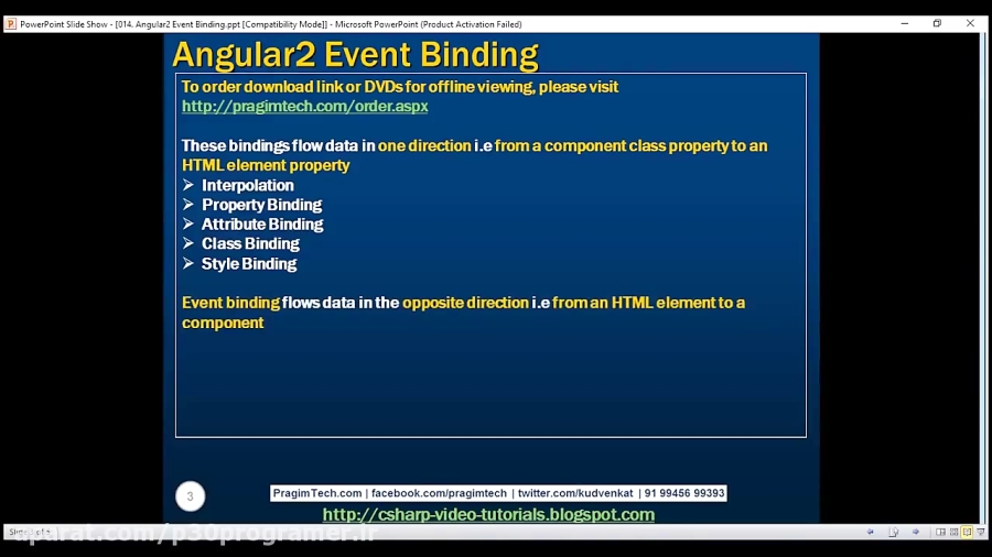14 Angular2 Event Binding