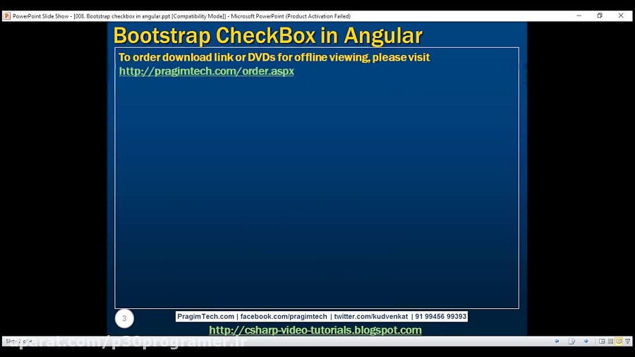 08 Bootstrap checkbox in angular