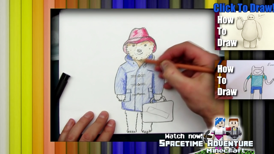 How To Draw - Paddington Bear