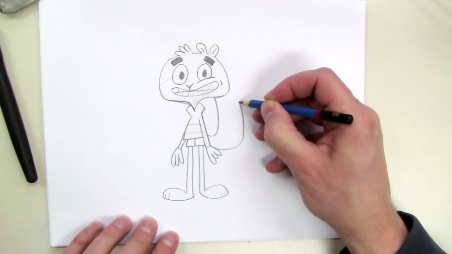 How To Draw: Scaredy Squirrel YTV