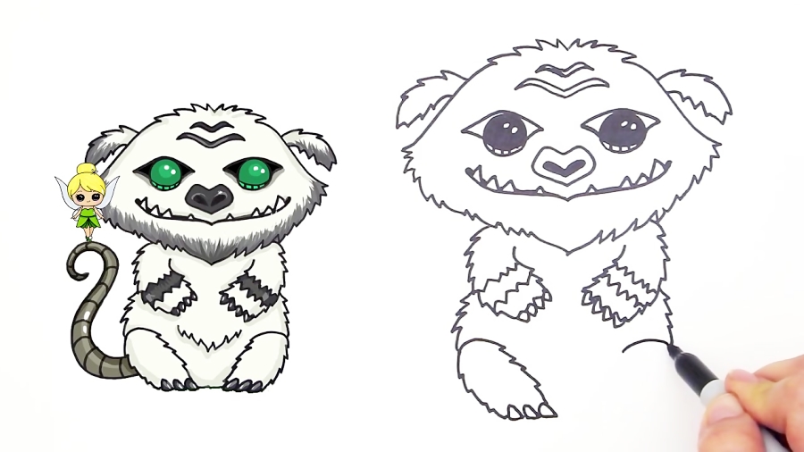 How to Draw GRUFF -Tinker Bell and the Legend of the NeverBeast