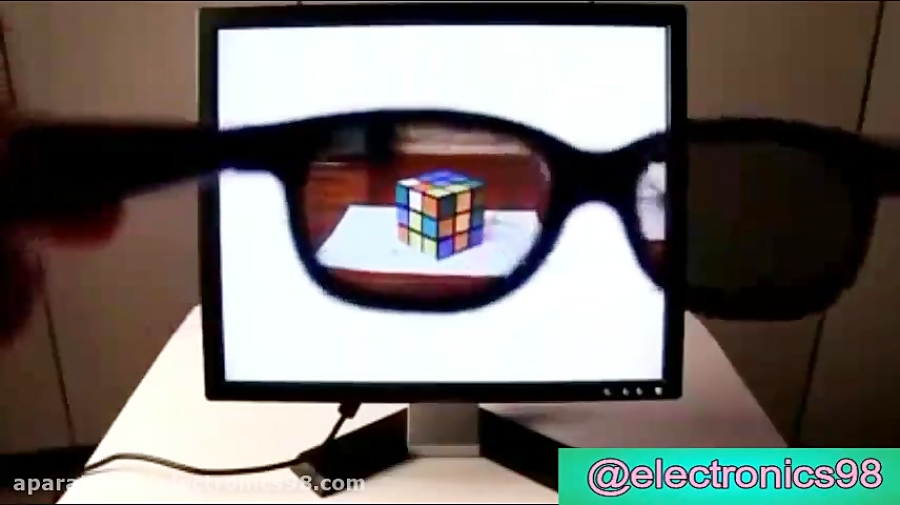 ویدئو دیدنی ساخت عینک سه بعدی 3d Glasses