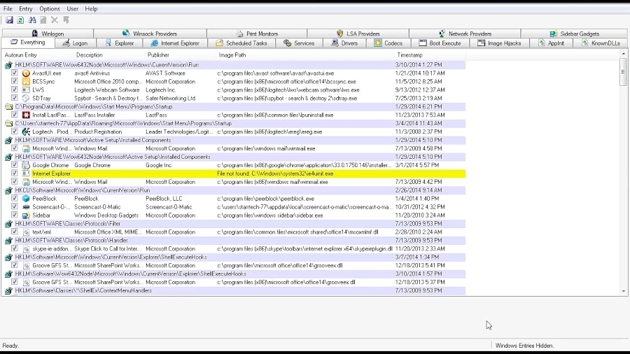 Malware Hunting Tool - Sysinternals Introduction