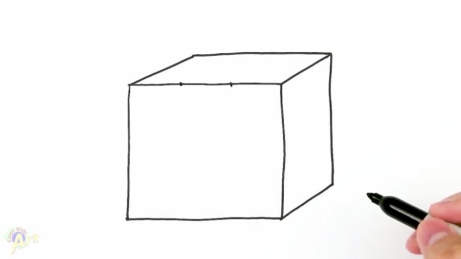 How to Draw a Rubix's Cube