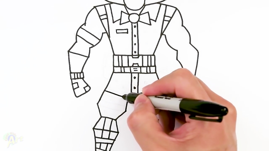 How to Draw the Beef Boss | Fortnite