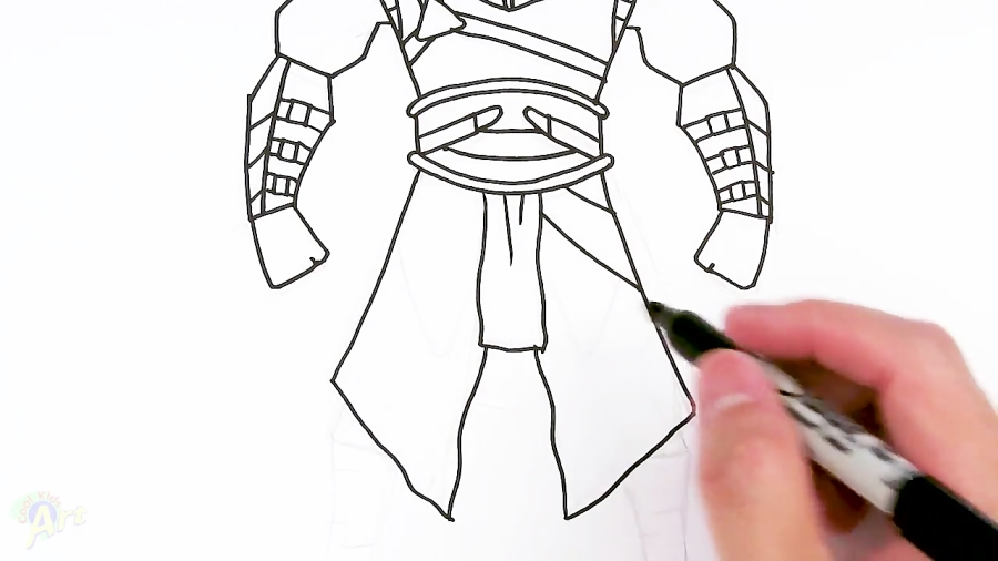 How to Draw Altair | Assassin's Creed