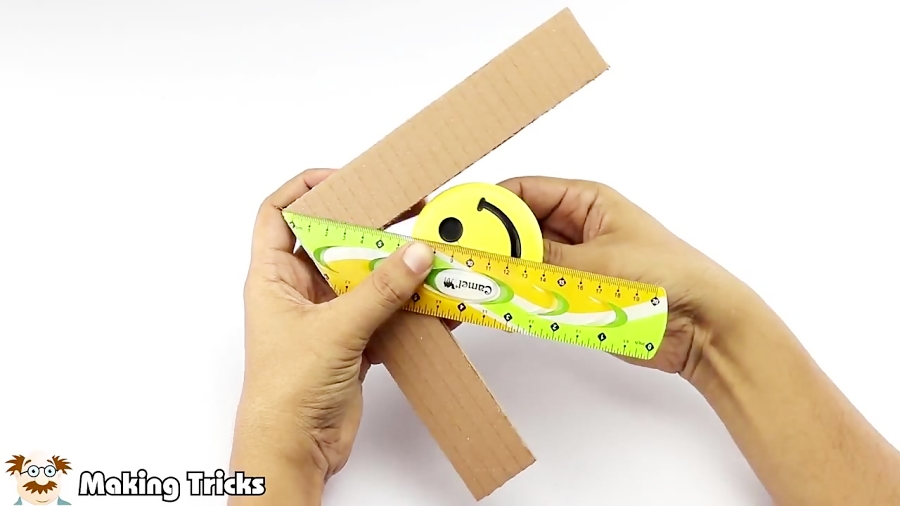 How to Make Circle Center Finder Tool Using Cardboard