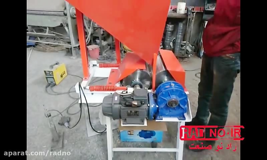 دستگاه جوی پرک خوراک اسب و دام Rolled oats machine