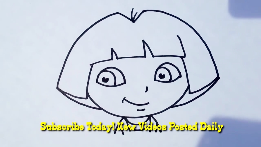 How to Draw Dora the Explorer