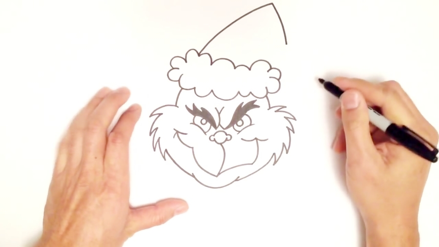 How to Draw The Grinch- Easy Art Lesson