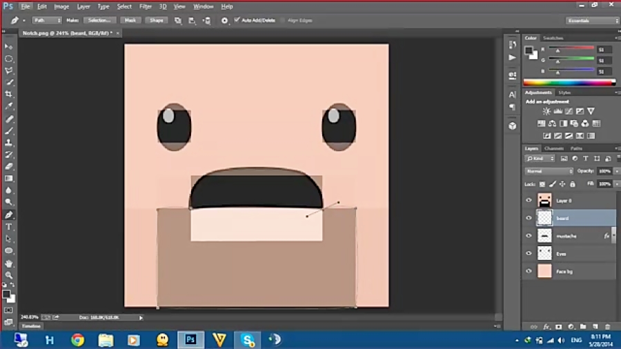 Notch's Avatar Speed Art By Billy_The_FNG