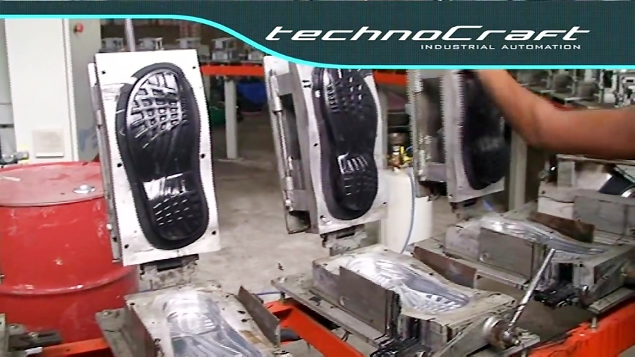 PU MACHINE, FOOTWEAR MACHINE,