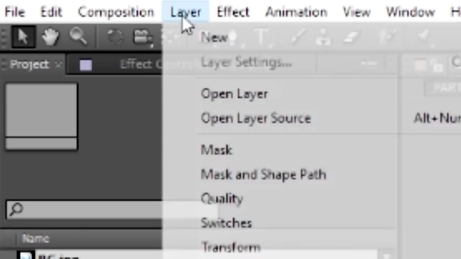 After effect tutorial | Particles logo trapcode particular