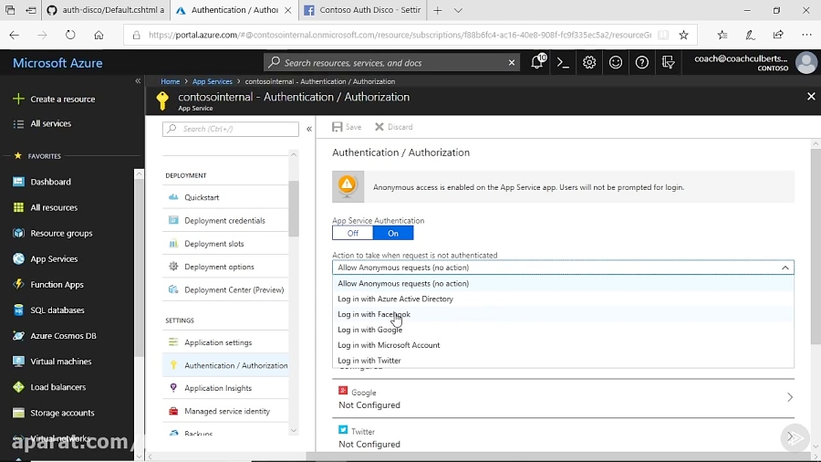 فیلم آموزش Managing Microsoft Azure App Service Protection