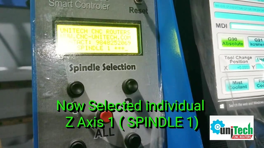 4 SPINDLE / Multiple spindle cnc router for High speed wood carving