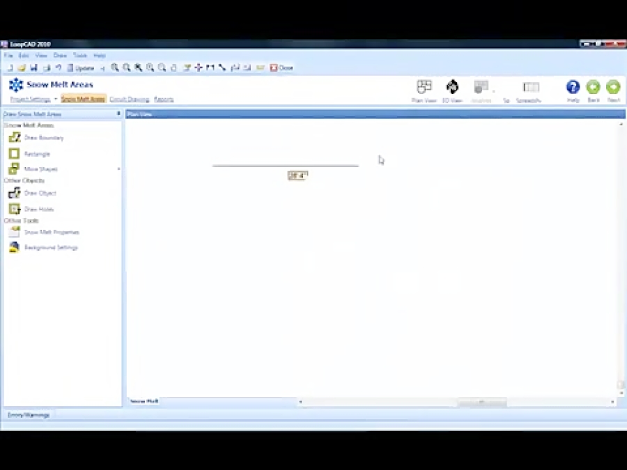 نرم افزار LoopCAD برای طراحی گرمایش از کف برای برف روبی اتوماتیک