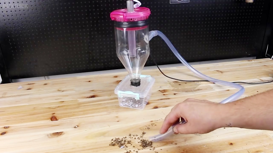 Homemade Cyclone Vacuum Cleaner DIY