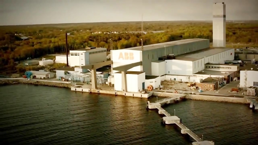 ABB's high voltage cables link the power grids of Ireland and Great Britain