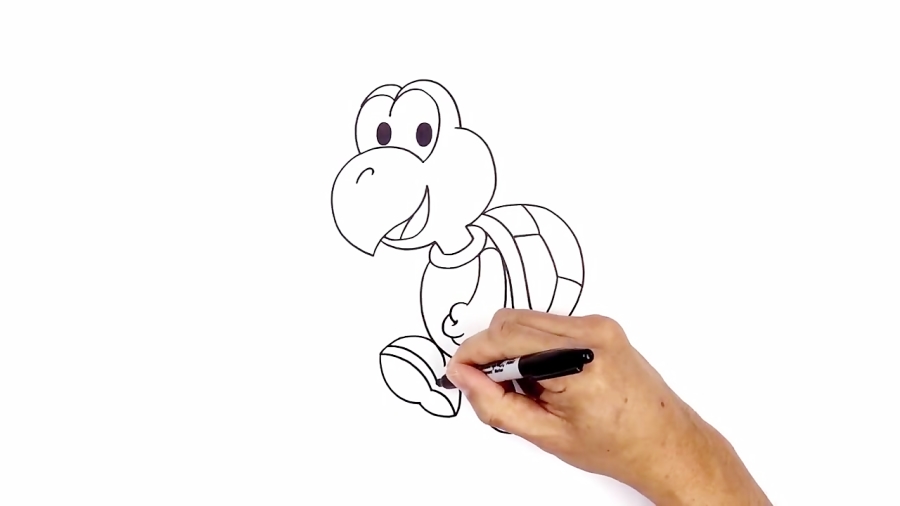 How to Draw Koopa Troopa | Super Mario (Art Tutorial)