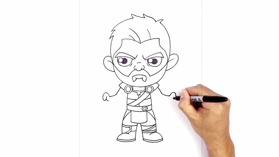 How to Draw Thor Ragnarok | Art Tutorial
