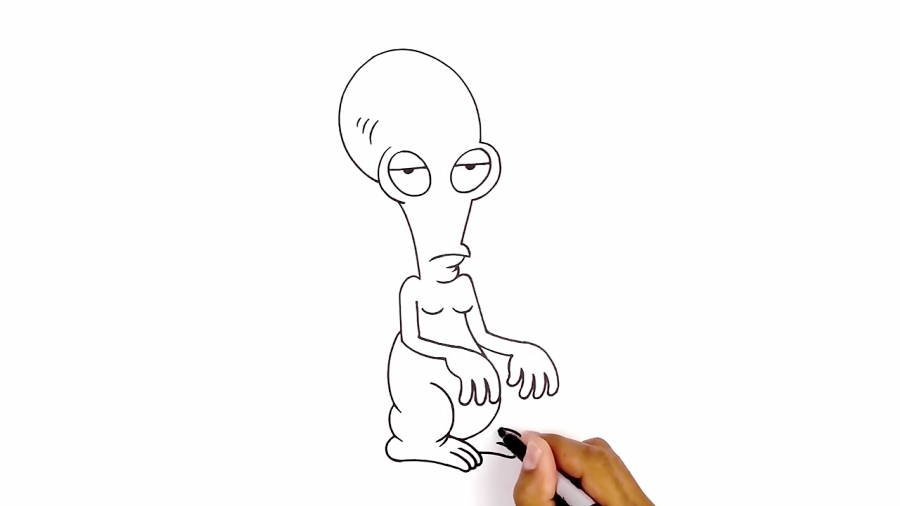 How to Draw Roger | American Dad (Art Tutorial)
