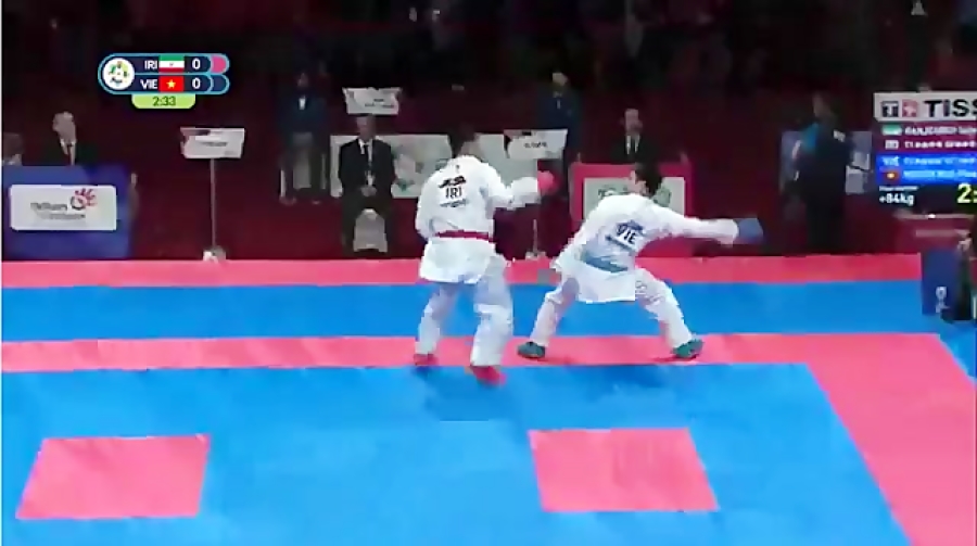 بازی های آسیایی 2018 KARATE FINAL KUMITE - 84KG MALE، ایران v. VIETNAM