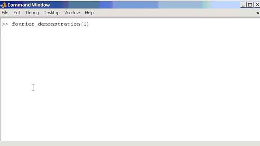 Demo of Fourier Theory using plots