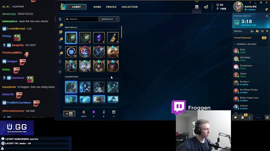 Insane Luck KDA Orb Opening | Faker Troll Twitch Chat | LoL Daily ...