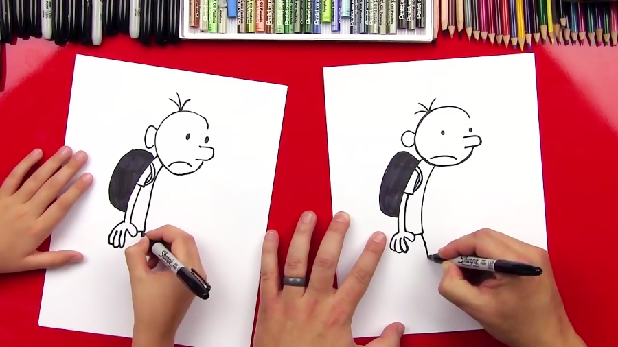 How To Draw Greg From Diary Of A Wimpy Kid