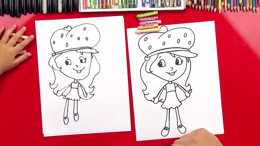 How To Draw Strawberry Shortcake