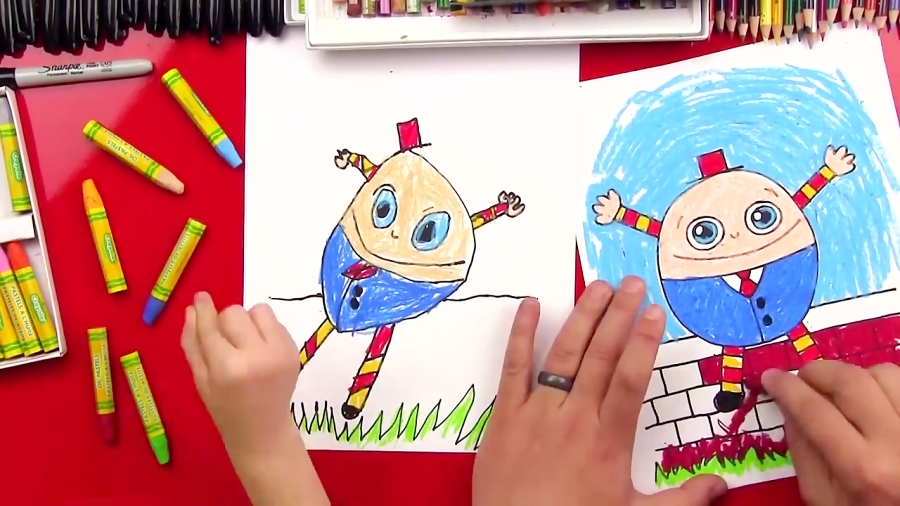 How To Draw Humpty Dumpty