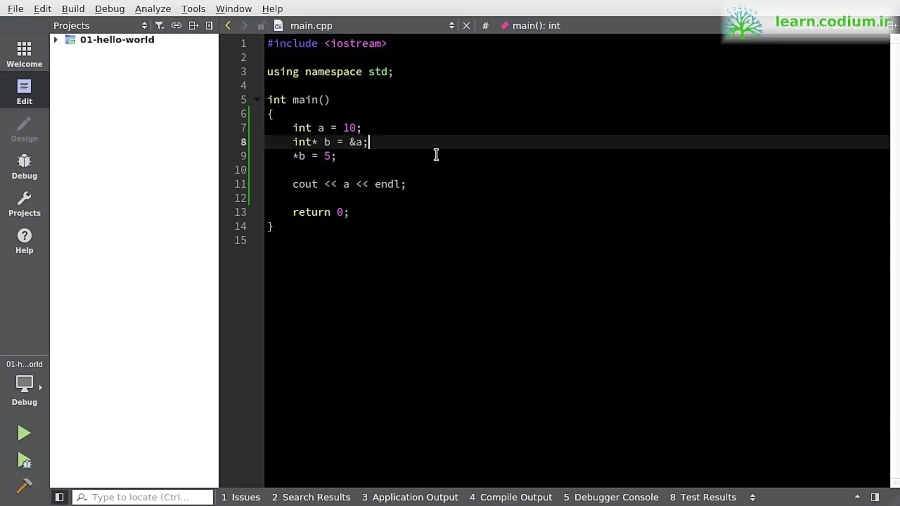 آموزش C - درس ۱۸