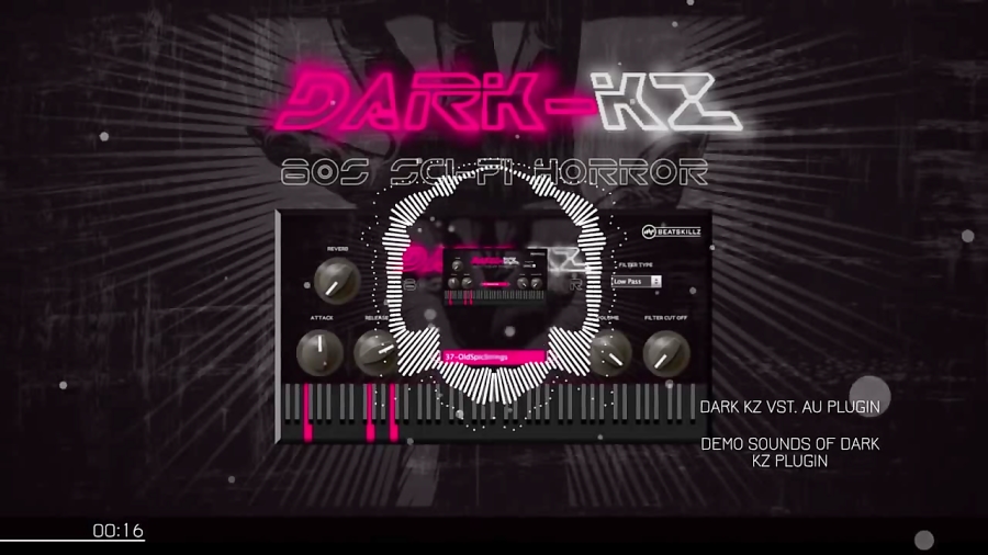 Dark KZ - Preset Sounds Demo - DarkWave Rompler VST/AU Plugin ...